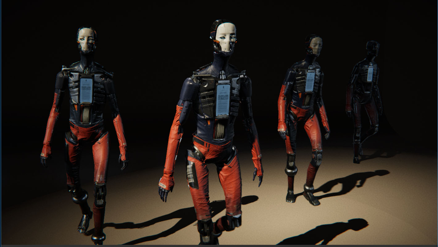 Adam Character Pack: Adam, Guard, Lu