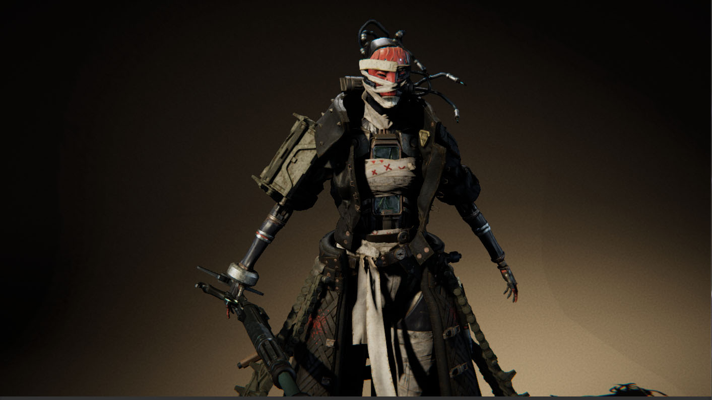 Adam Character Pack: Adam, Guard, Lu