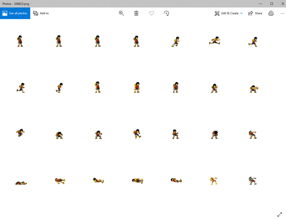 วิธีทำให้ Sprite sheet คมชัดตามต้นฉบับ