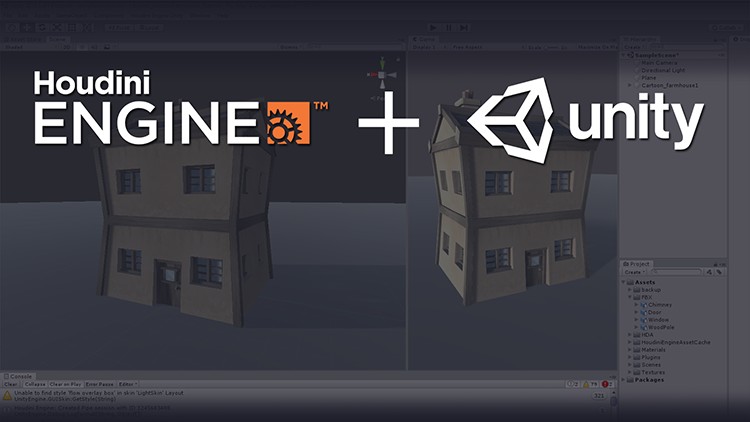 Tutorial สอนสร้างบ้านใน Houdini และส่งออกมาใช้ใน Unity