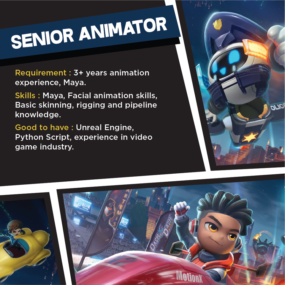 [รับสมัครงาน] MOTIONX STUDIO หาพนักงานยกชุดมาทำเกม VR