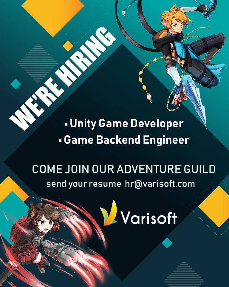 [รับสมัครงาน] Varisoft ประกาศหาเพื่อนร่วมงานเพิ่ม 2 ตำแหน่ง